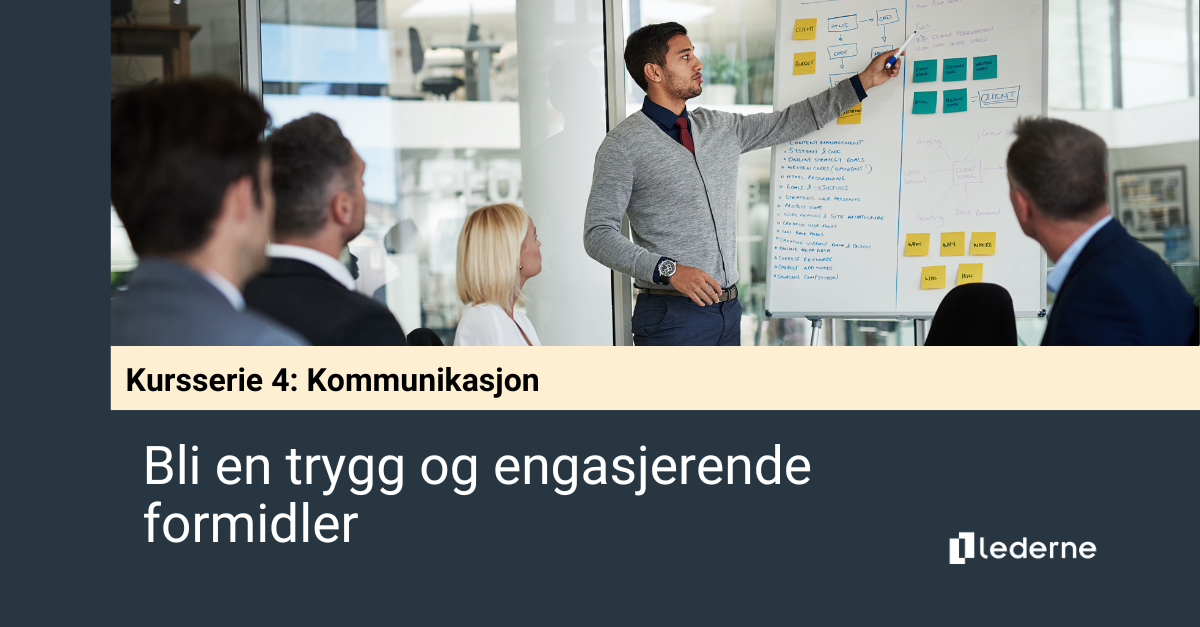 Presentasjonsteknikk: Bli en trygg og engasjerende formidler